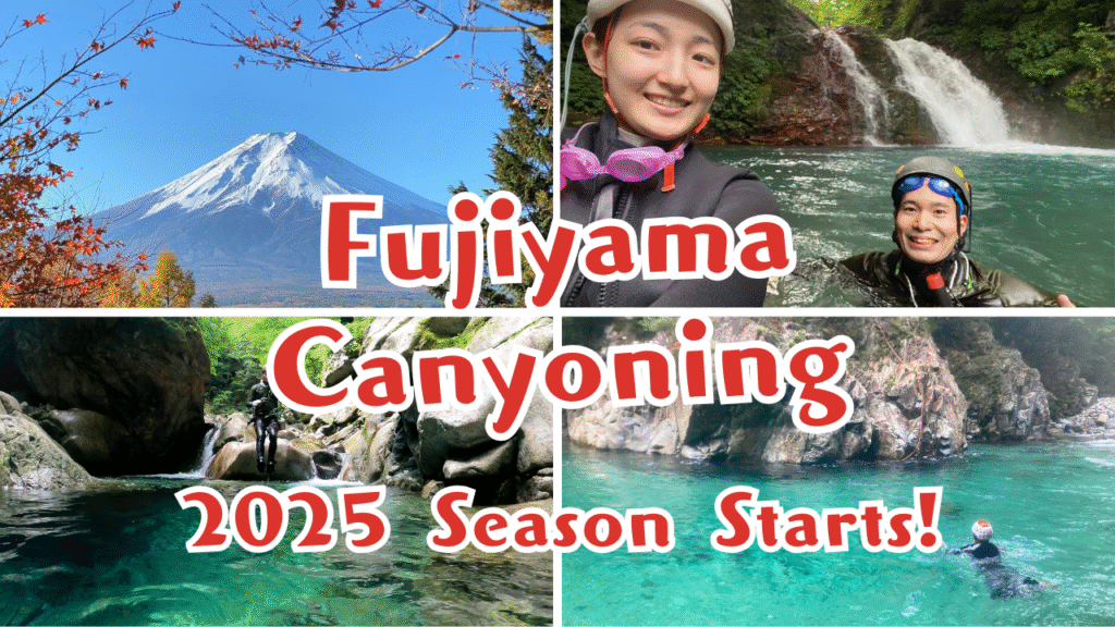 Fun Canyoning Activity at the bottom of Mt. Fuji - Explore Shizuoka ...