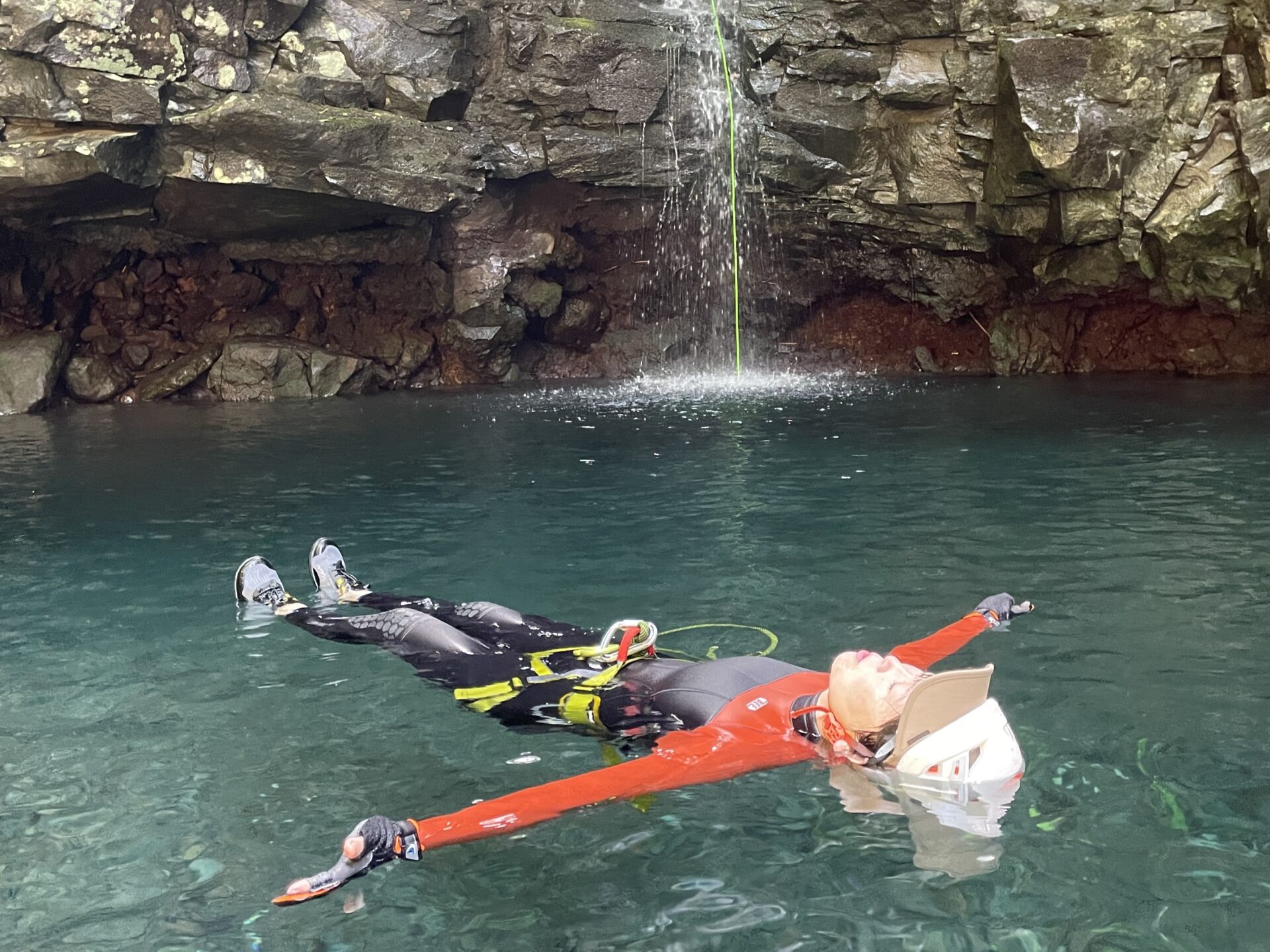Advanced Canyoning Activity in a Miracle Lava Valley of Mt. Fuji ...