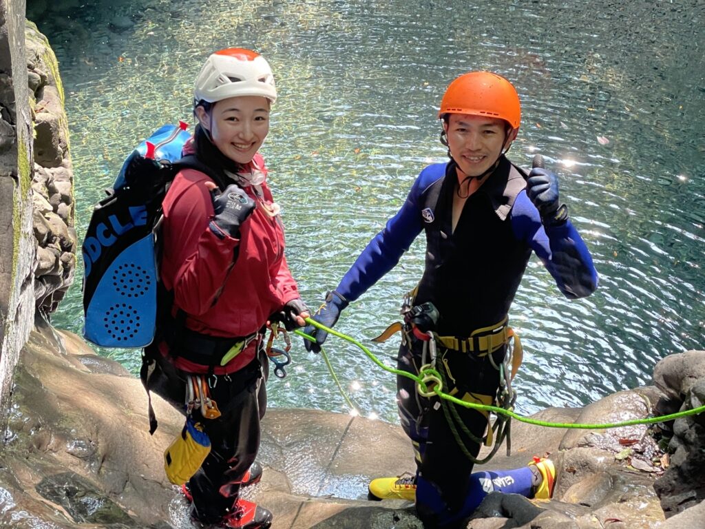 Advanced Canyoning Activity in a Miracle Lava Valley of Mt. Fuji ...